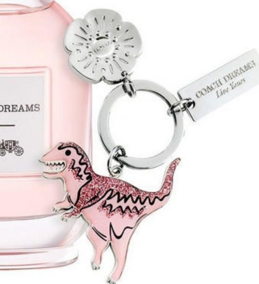 Coach | Accessories | Sale Coach Dinosaur 3 Logo Charm Key Ring | Poshmark